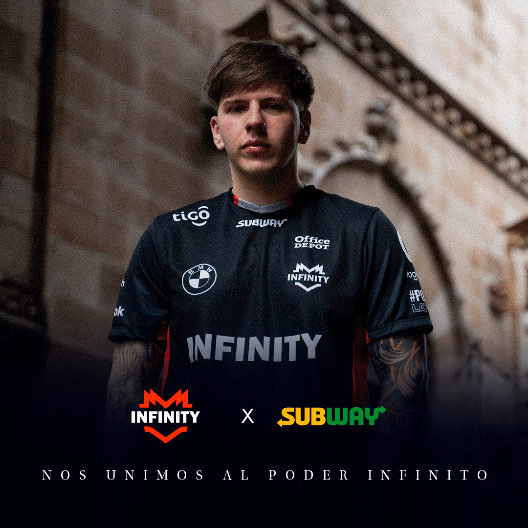 Subway, nuevo sponsor oficial de INFINITY