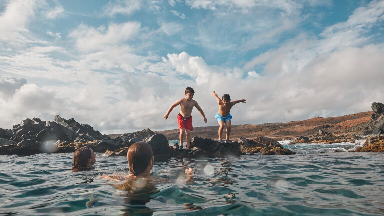 Viajar a Aruba con niños